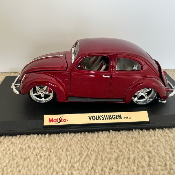 maisto | Toys | Volkswagen Beetle Kids Toy Car Red | Poshmark